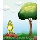Turtle Standing Standing on Rock, Vectors | GraphicRiver