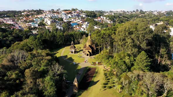 Curitiba Brazil. Public park at downtown city of Parana state., Stock ...