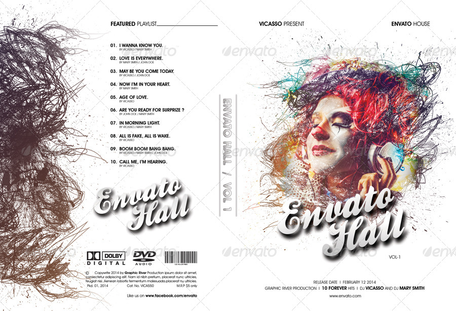 Artist DVD, Print Templates | GraphicRiver