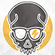 Geek Skull Logo, Logo Templates | GraphicRiver