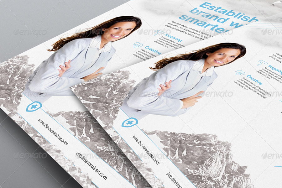 Bundle Corporate Adverts / US Letter / A4 v3, Print Templates ...