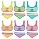 Different Bikini Colors, Vectors | GraphicRiver