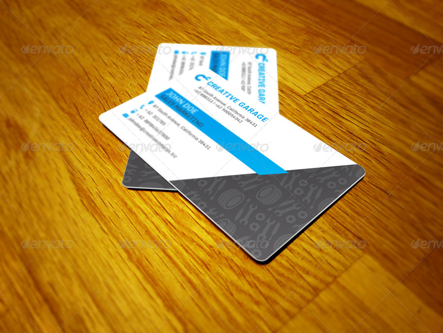 Garage Business Card, Print Templates | GraphicRiver