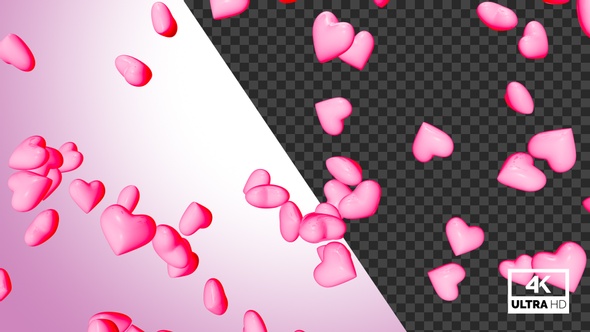 Randomly Flying Strawberry Milk Candy, Motion Graphics | VideoHive