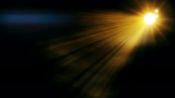 Lens flare spotlight, Motion Graphics | VideoHive