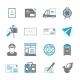 Post Service Icons, Vectors | GraphicRiver