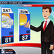Weather News Reporter, Vectors | GraphicRiver
