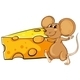Mouse with Cheese, Vectors | GraphicRiver