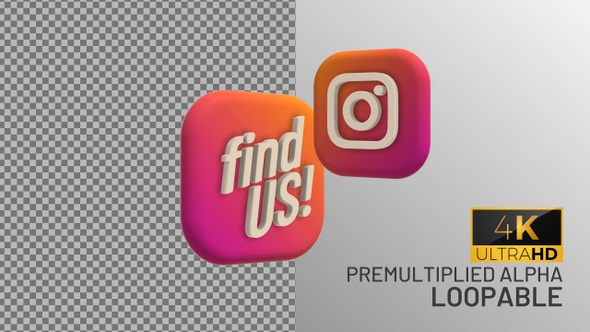 Find Us on Instagram, Motion Graphics | VideoHive