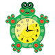 Frog Clock, Vectors | GraphicRiver