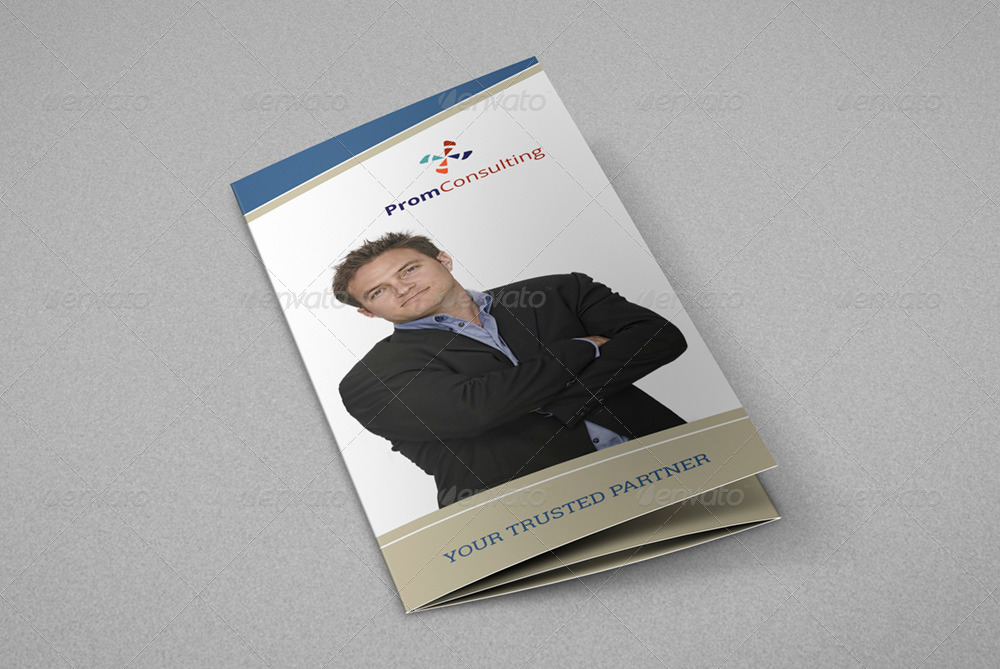 A4 Trifold & Flyer Template - All photos included, Print Templates