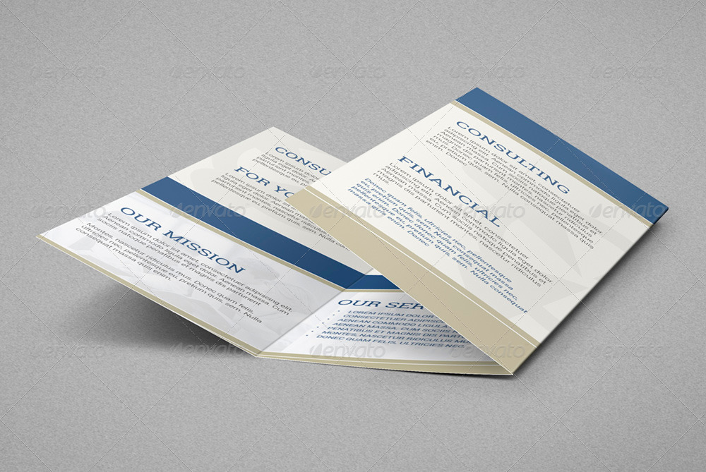 A4 Trifold & Flyer Template - All photos included, Print Templates