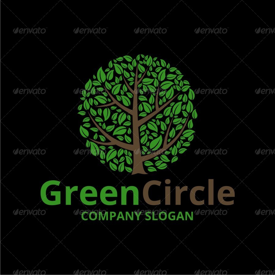 Green Circle Logo, Logo Templates | GraphicRiver