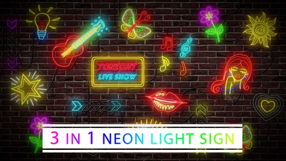 Neon Sign, Motion Graphics | VideoHive