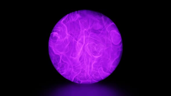 Pink Purple Magical Orb Loop, Motion Graphics | VideoHive