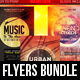 Music Flyers Bundle, Print Templates | GraphicRiver