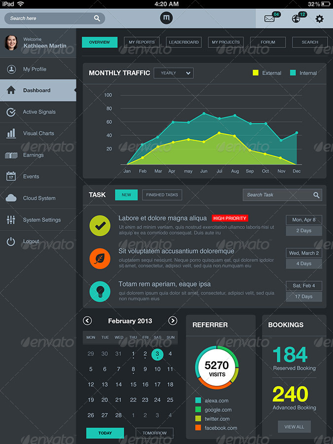 Bundle - 2 Mobile Apps Ui + 1 Tablet App Ui, Web Elements | GraphicRiver