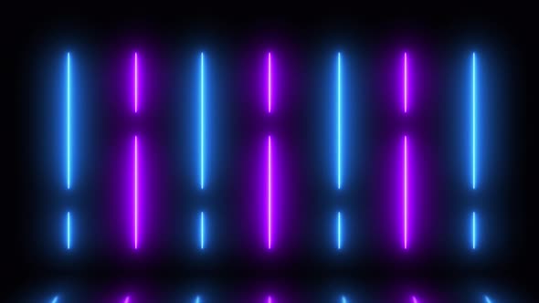 Concept 2-N1 Abstract Neon Lights Animation, Motion Graphics | VideoHive