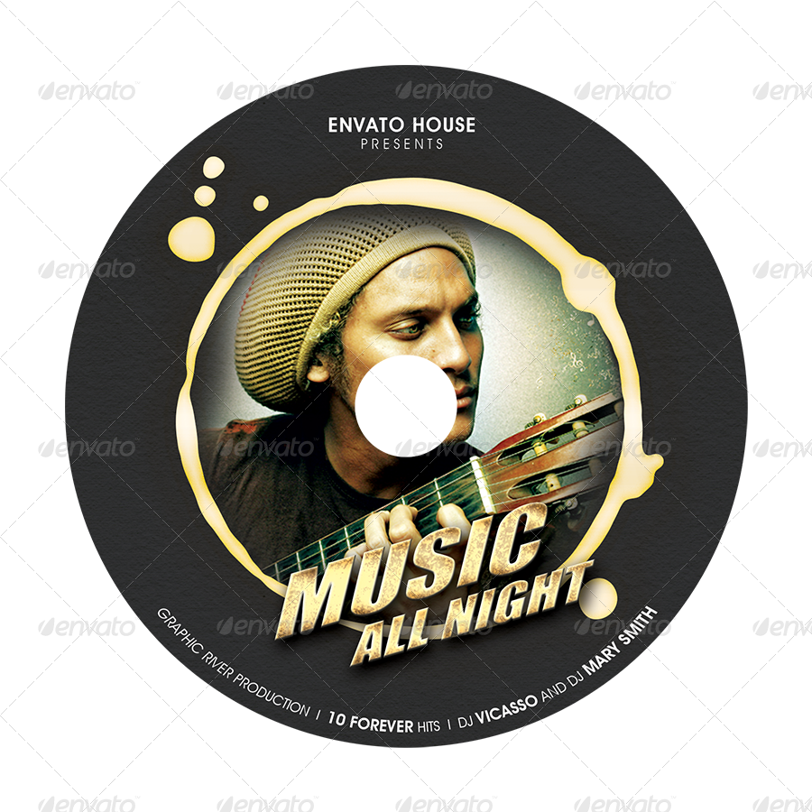My Cd Template Vol.2, Print Templates | GraphicRiver