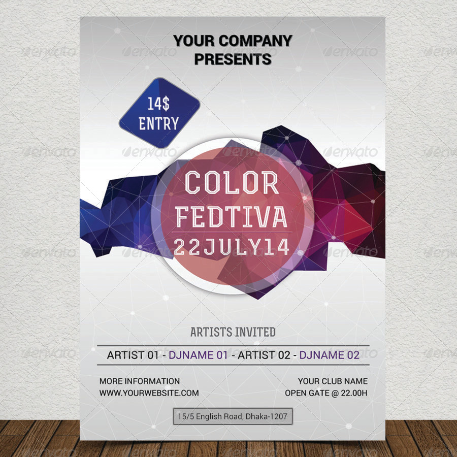 Minimal Flyer Vol.01, Print Templates | GraphicRiver