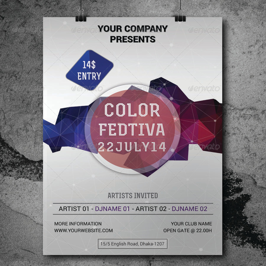 Minimal Flyer Vol.01, Print Templates | GraphicRiver