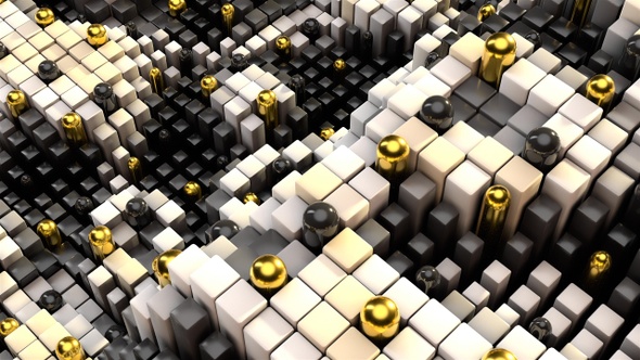 Cube Waves Motion 6, Motion Graphics | VideoHive