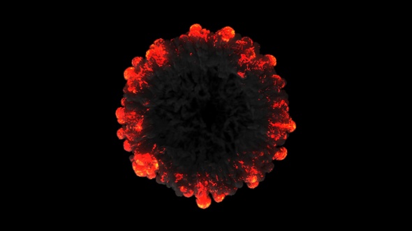 Fire Ring Shockwave Explode, Motion Graphics | VideoHive