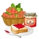 Jam and Sandwich, Vectors | GraphicRiver