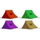Four Colorful Tents, Vectors | GraphicRiver