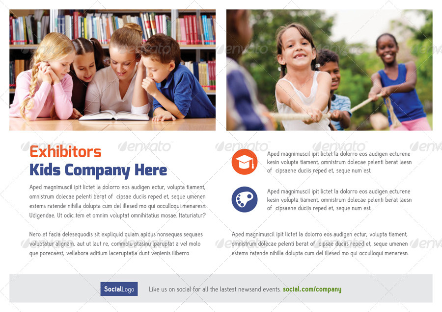 School Book Brochure Templates, Print Templates | GraphicRiver