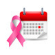 Pink Awareness Ribbon and Calendar, Vectors | GraphicRiver