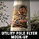 Utility Pole Flyer and Poster Mock-Up Vol.2, Graphics | GraphicRiver