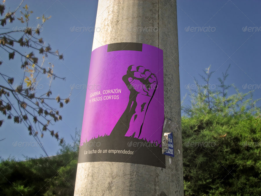 Utility Pole Flyer and Poster Mock-Up Vol.2, Graphics | GraphicRiver