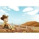 Explorer looking out on Landscape, Vectors | GraphicRiver