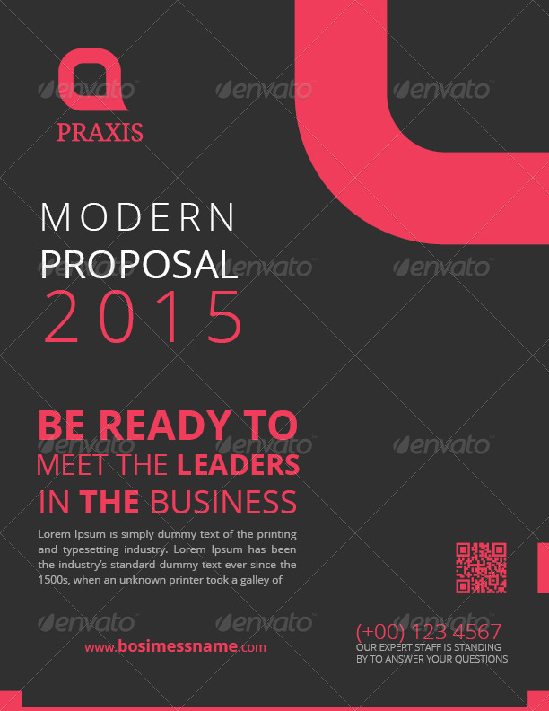 Modern - Corporate Proposal, Print Templates | GraphicRiver