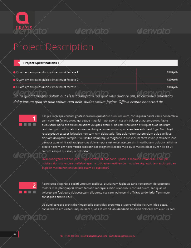 Modern - Corporate Proposal, Print Templates | GraphicRiver