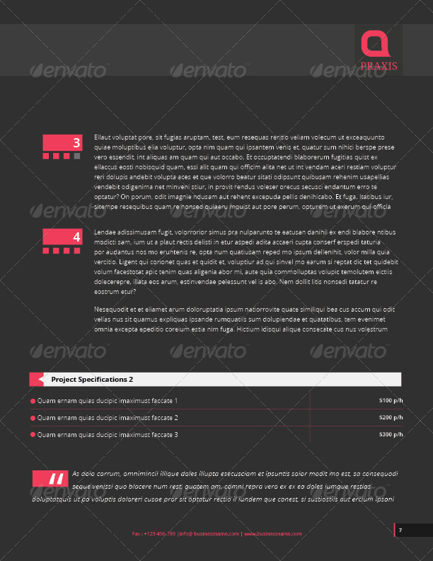 Modern - Corporate Proposal, Print Templates | GraphicRiver