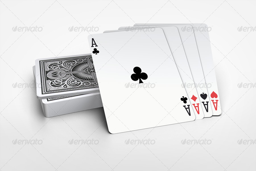 Playing Cards Mock-up V2, Graphics | GraphicRiver