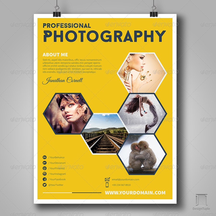 Get Minimal - Photography Ad Template 01, Print Templates | GraphicRiver