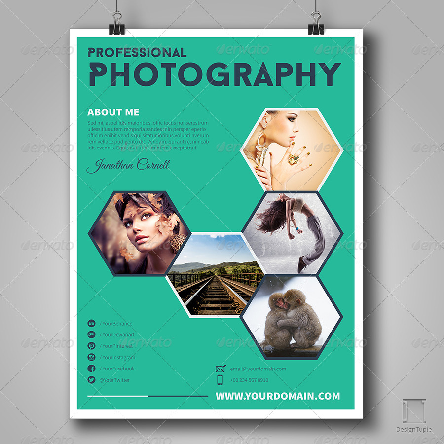 Get Minimal - Photography Ad Template 01, Print Templates | GraphicRiver