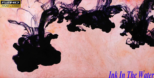 Ink In The Water, Stock Footage | VideoHive