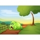 Tired Monster on Pathway, Vectors | GraphicRiver