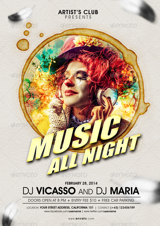 Artistic Flyer Vol-2, Print Templates | GraphicRiver