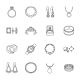 Jewelry Icon Outline, Vectors | GraphicRiver