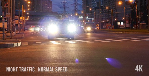 Night Traffic, Stock Footage | VideoHive