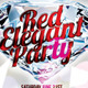 Red Elegant Party Flyer Template, Print Templates | GraphicRiver