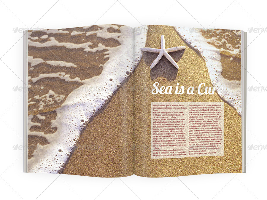 Vacation Magazine Template Issue Two, Print Templates | GraphicRiver