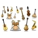Cartoon Instruments, Vectors | GraphicRiver