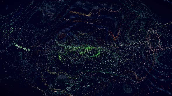 Abstract Particle, Motion Graphics | VideoHive