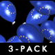 EU Balloons - Pack Of 3 Transitions, Motion Graphics | VideoHive